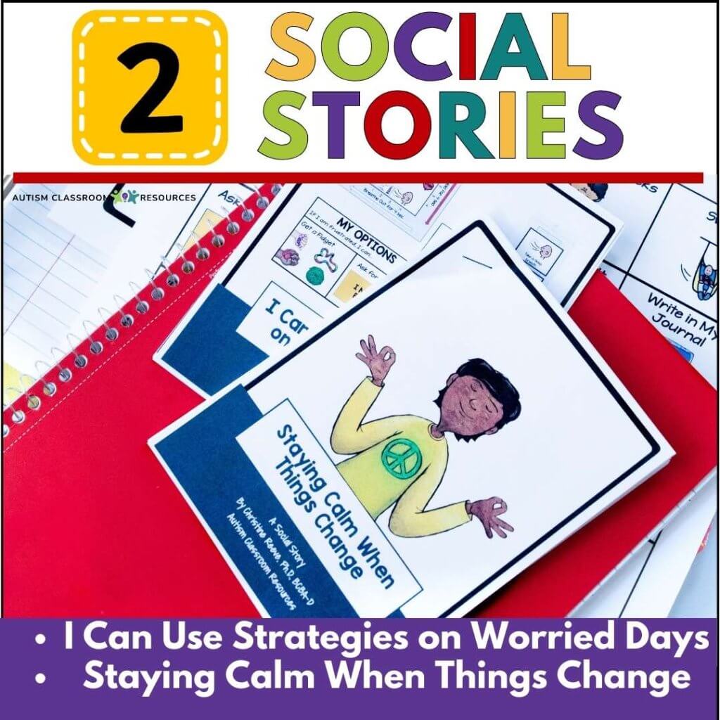 Managing Anxiety with Coping Skills, Social Stories, & Visuals Supports ...