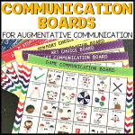 AAC Communication Boards for Nonverbal Communication, PECS, & Choice ...