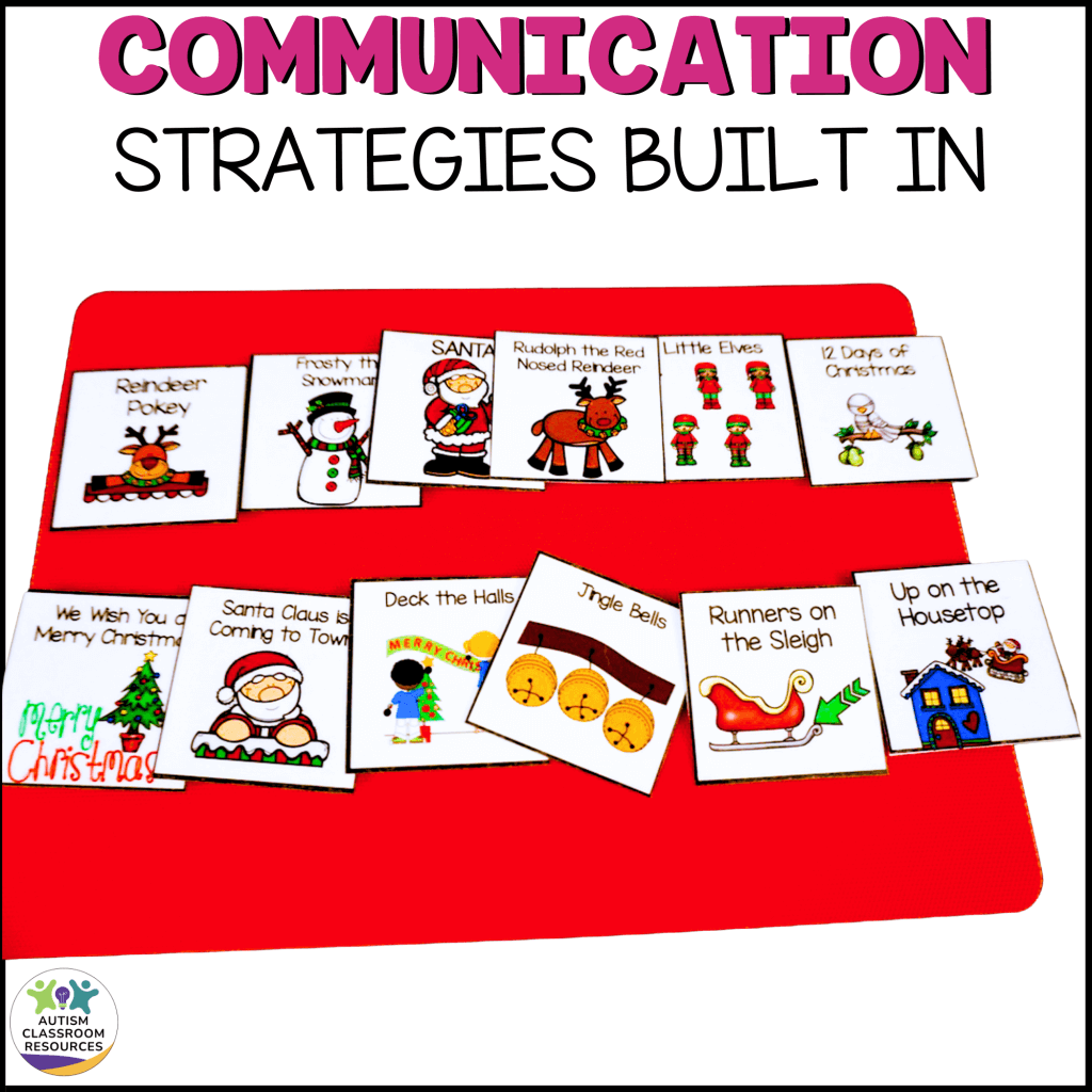 Christmas Preschool Autism Special Education Morning Meeting Circle ...
