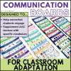 AAC Communication Boards for Nonverbal Communication, PECS, & Choice ...