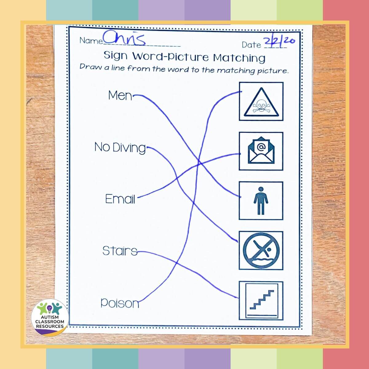 Functional Literacy Community Signs Worksheets: Reading Comprehension ...