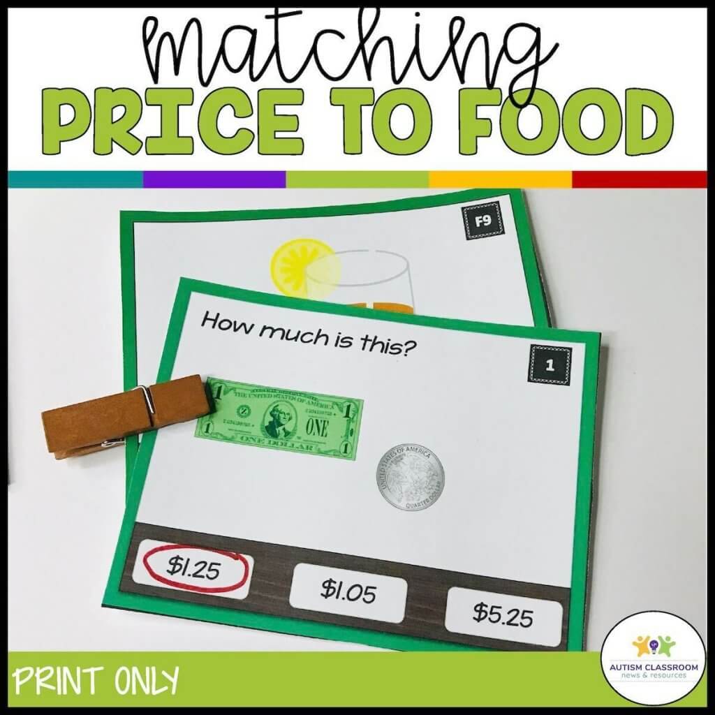 Money Task Cards 5: Coins & Bills for Distance Learning & Print ...