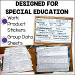 Editable IEP Goals & Objectives Tracking - Data Collection Sheets for ...