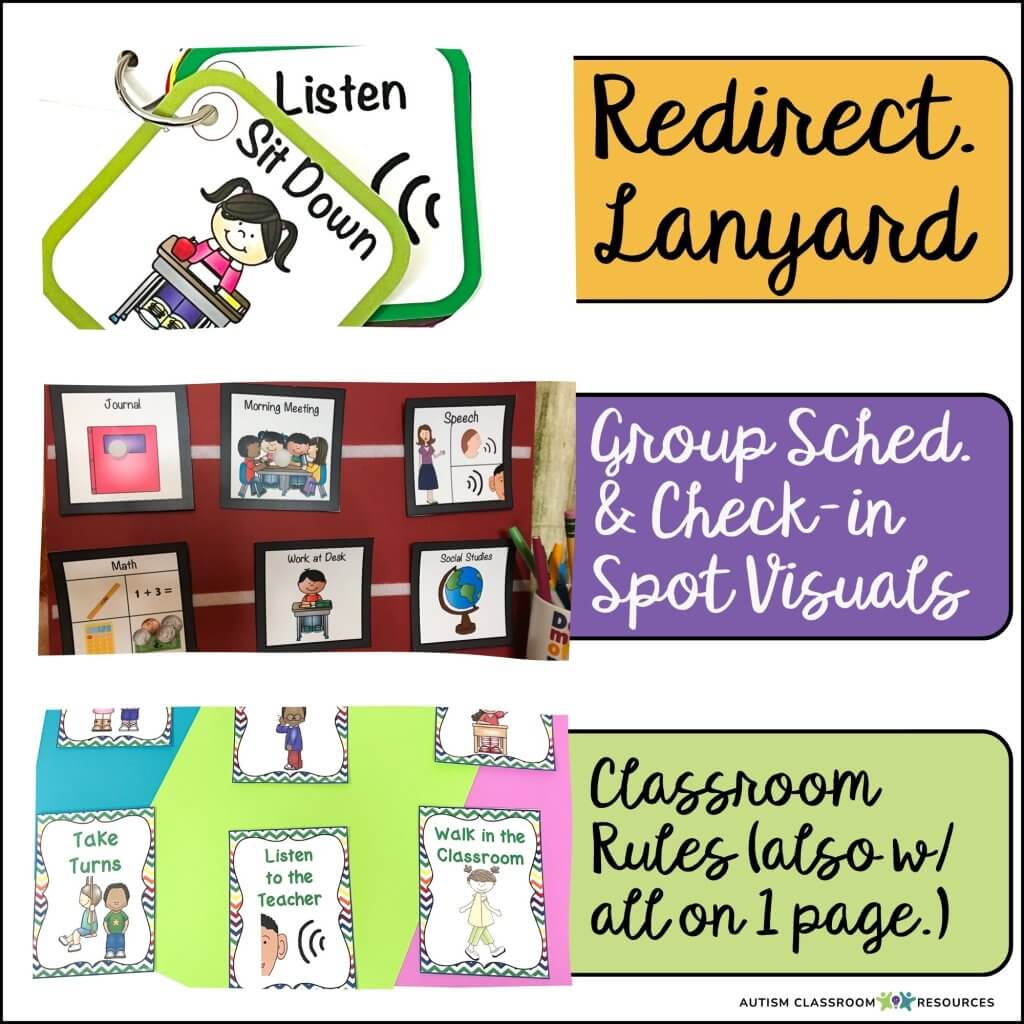 Autism Visual Schedules: Classroom Daily Visual Schedule, Behavior ...