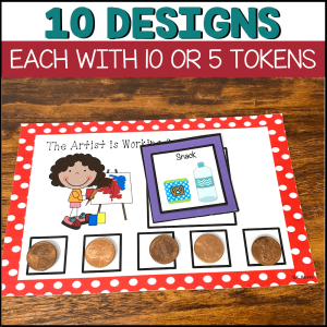 Token Boards: 10 I Am Working for Designs with 5 & 10-Tokens Plus ...