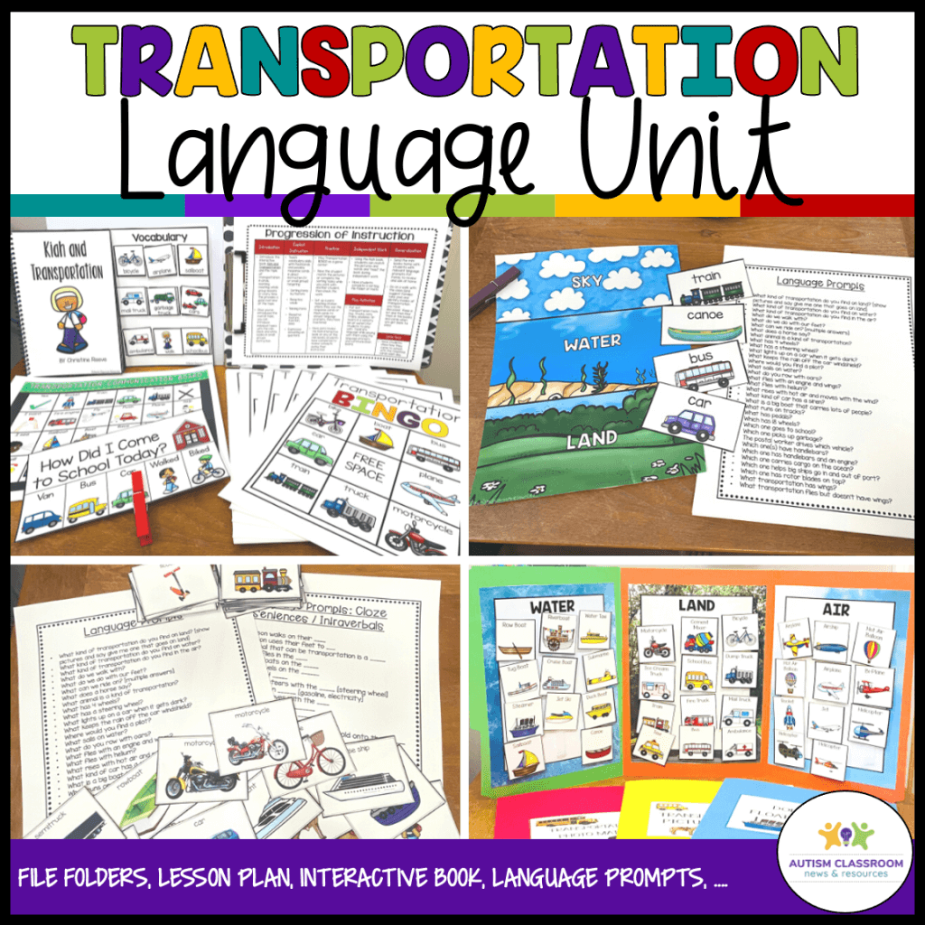 Vocabulary & Language - Autism Classroom Resources