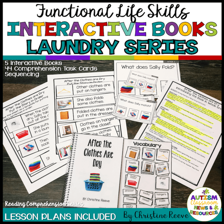 Interactive and Adapted Books - Autism Classroom Resources