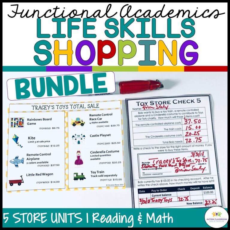 How to Make Teaching Money Engaging and Functional - Autism Classroom ...