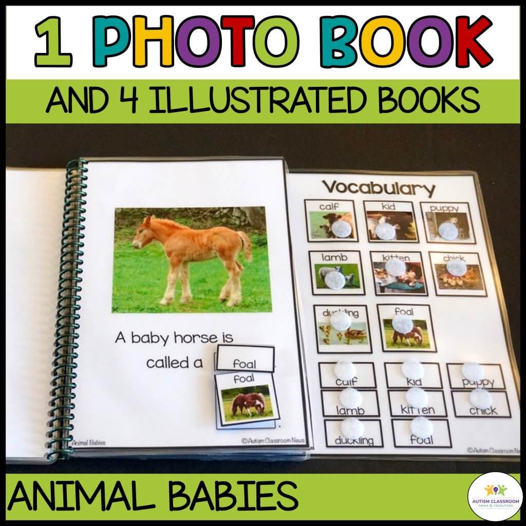 Spring Interactive Books - Vocabulary Practice for Early Childhood ...
