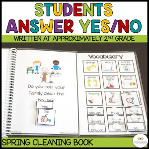 Spring Interactive Books - Vocabulary Practice for Early Childhood ...