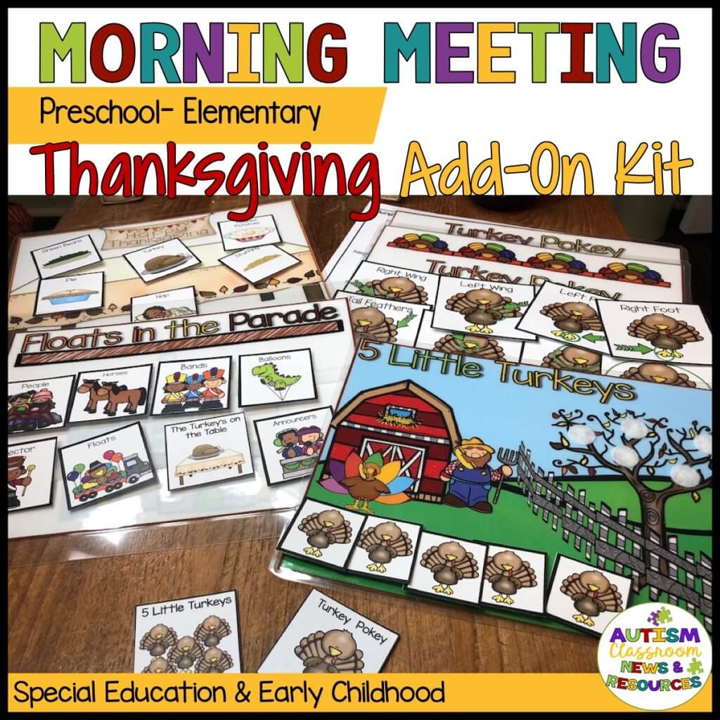 Circle Time & Morning Meeting - Autism Classroom Resources