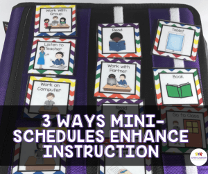 3 Ways Mini Visual Schedules Can Enhance Your Teaching - Autism ...