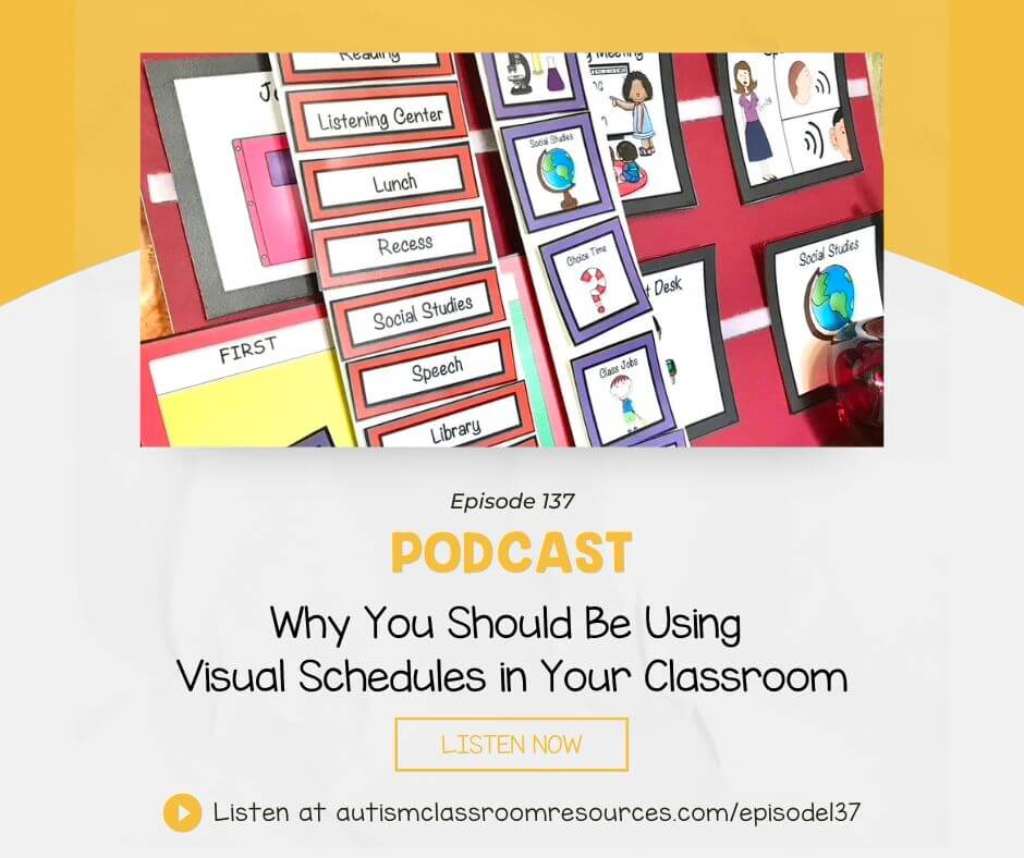Why You Should Be Using Visual Schedules in Your Classroom