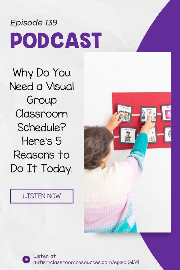 Why Do You Need a Visual Group Classroom Schedule?