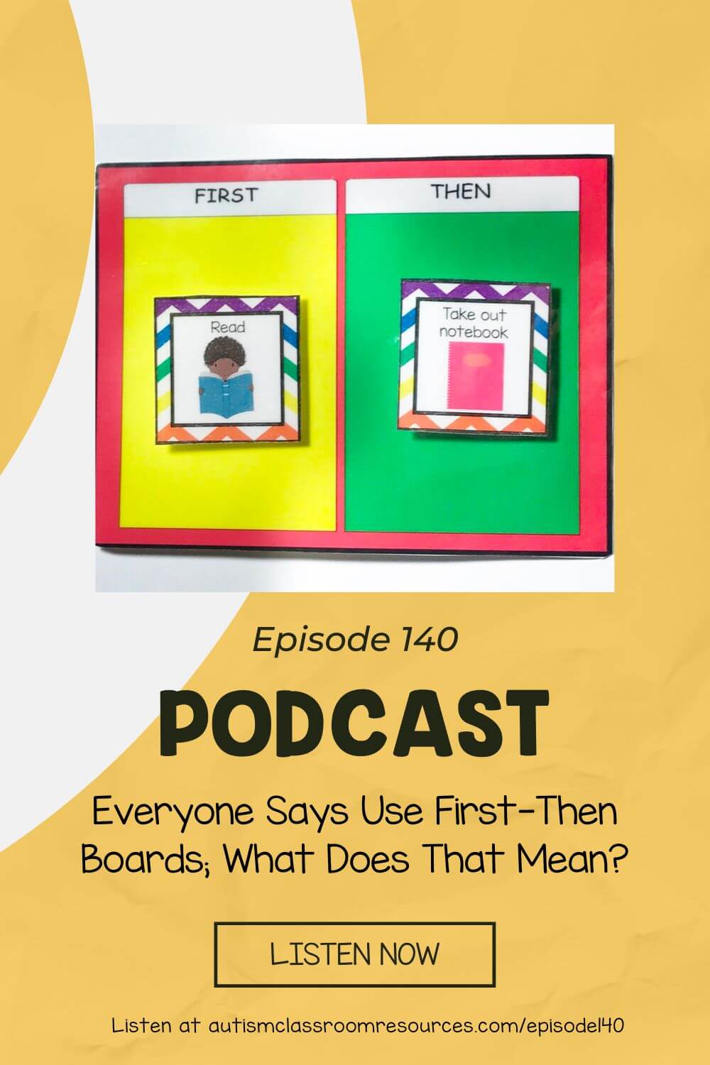 Everyone Says Use First-Then Boards; What Does That Mean?