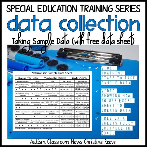 How to Conquer Special Education Data Collection During Circle or ...