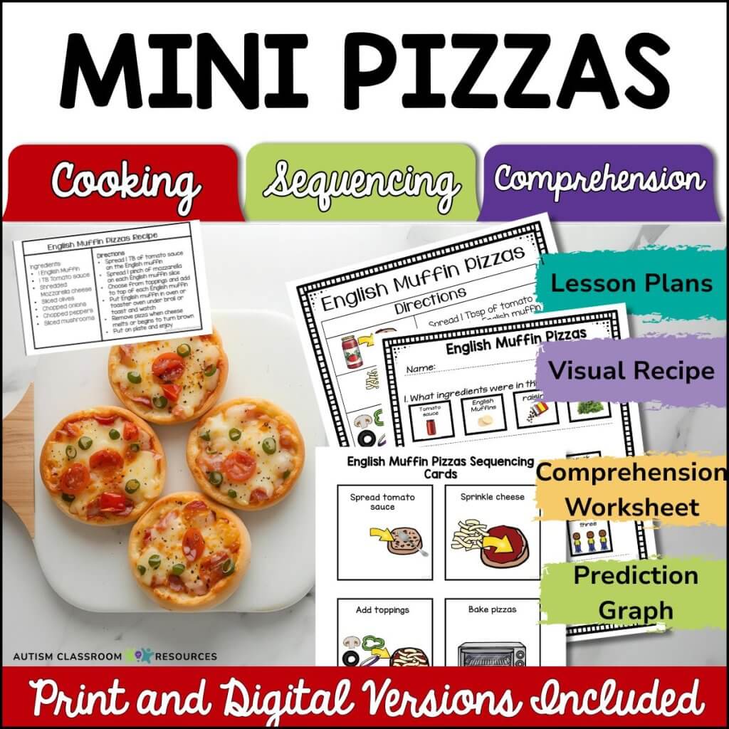 Cooking with Visual Recipes Life Skills Special Education Activities ...
