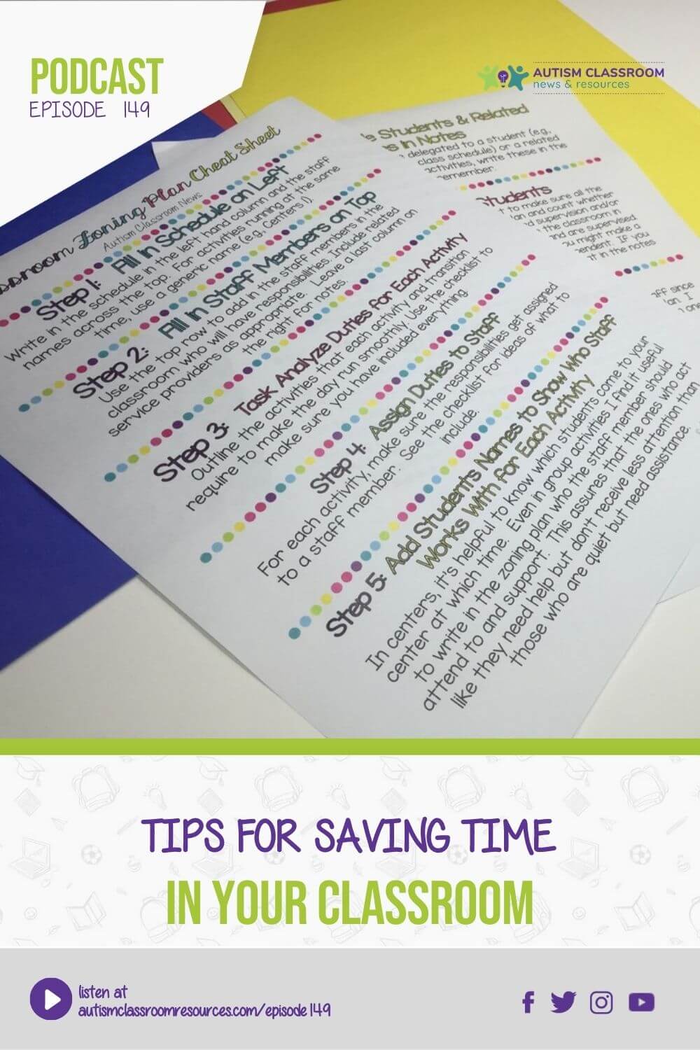 Tips to Save Time in the Classroom (ep 149)