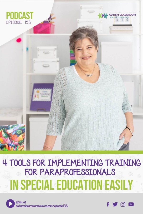 Training for Paraprofessionals in Special Education (Ep 153)