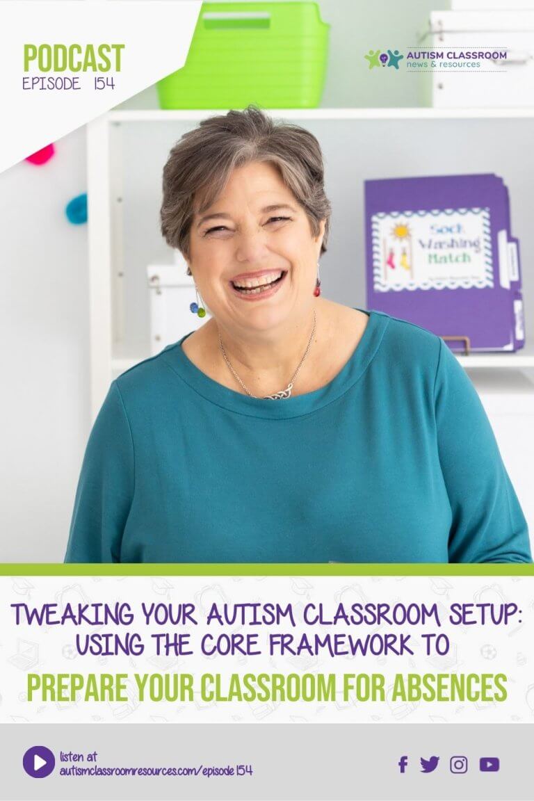 Autism Classroom Setup: Preparing for Absences (Ep 154)