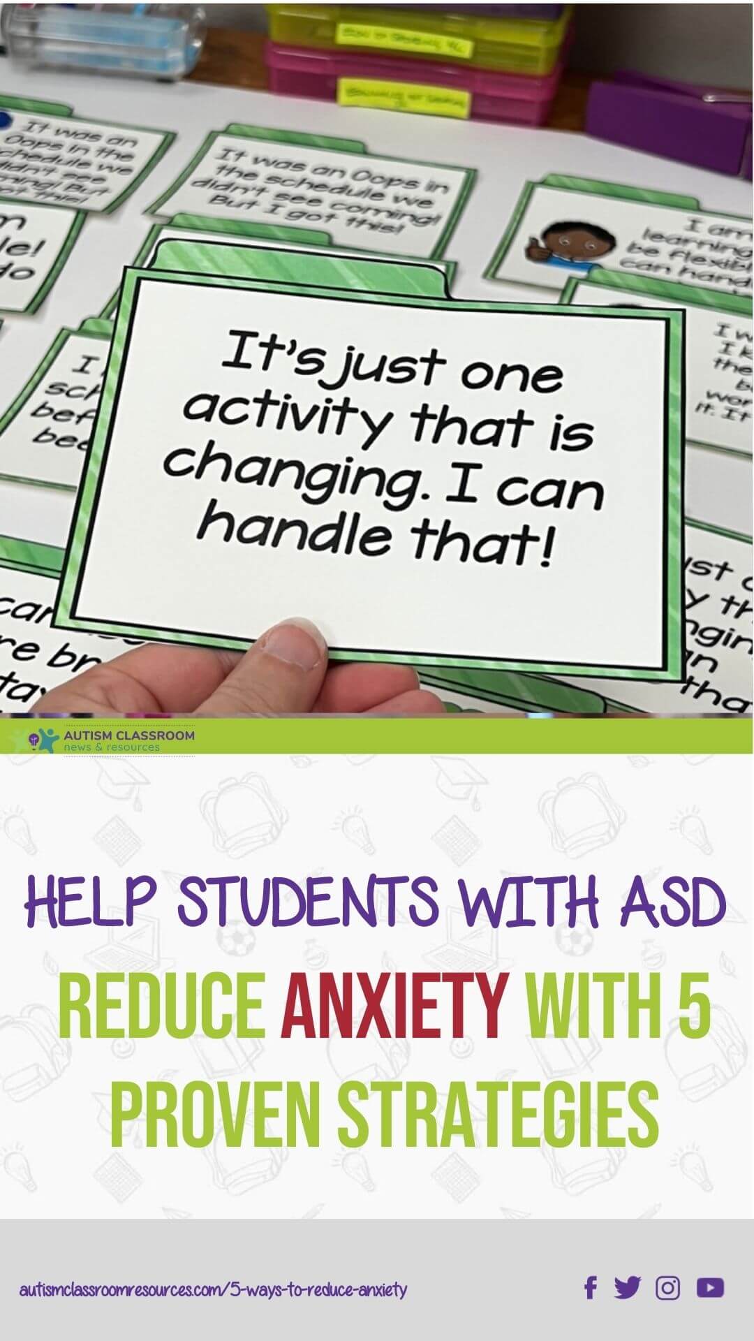 Help Students with Autism Reduce Anxiety With 5 Proven Strategies ...