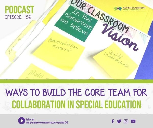 Collaboration in Special Education: Building the CORE Team