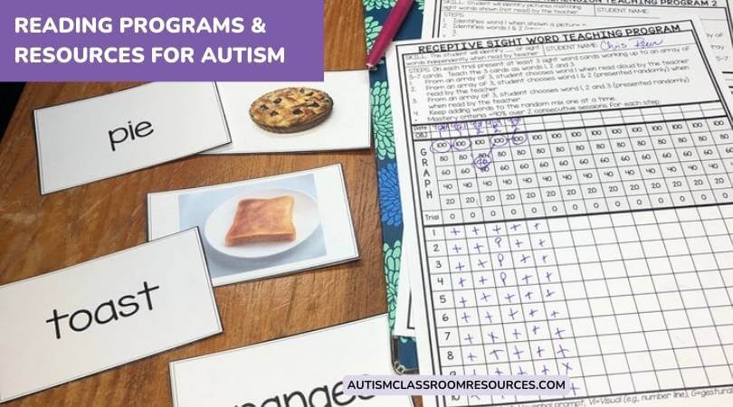 Resources & Effective Reading Programs for Autism Spectrum Disorder ...