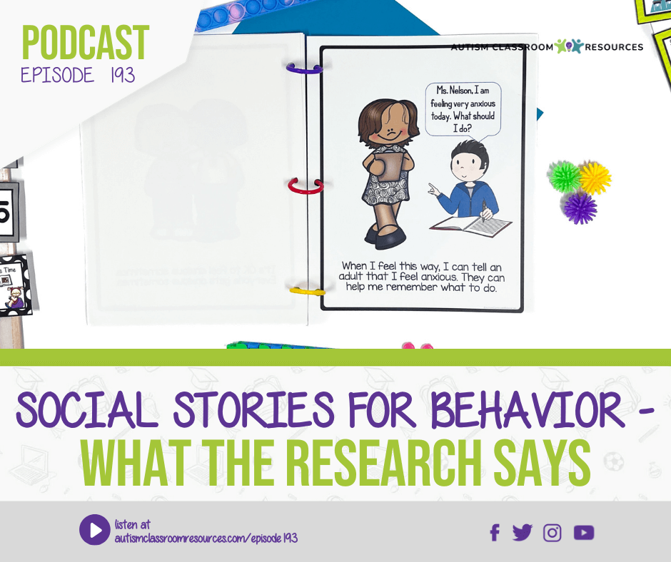 Social Stories for Behavior - What the Research Says