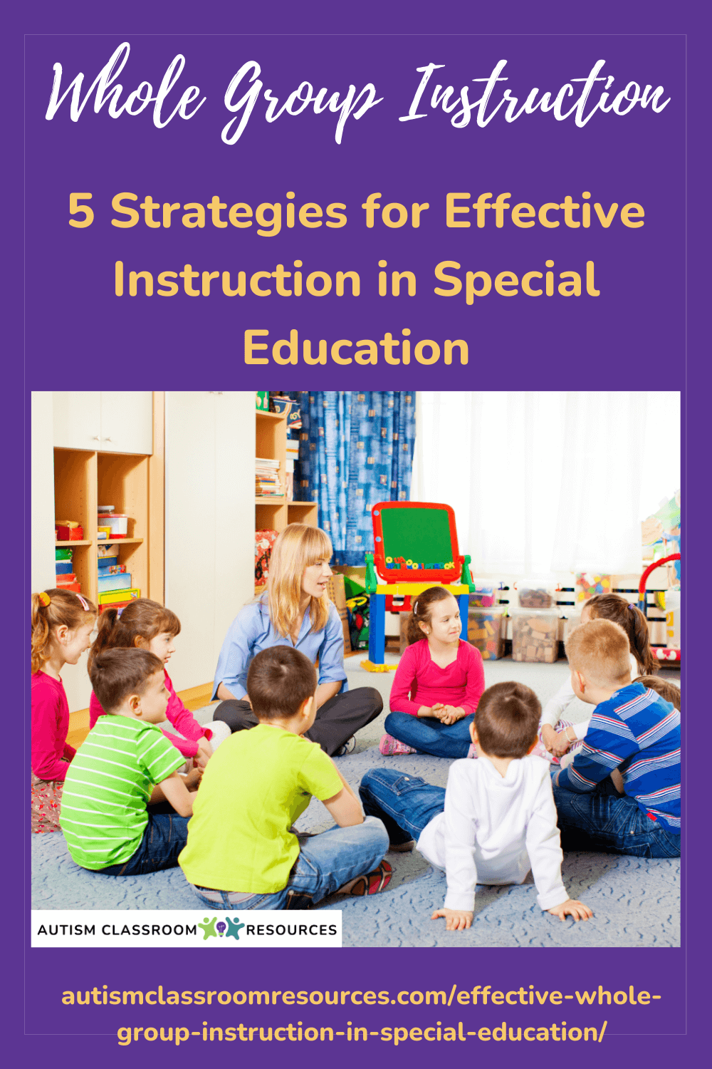 How To Provide Effective Whole Group Instruction in Special Education ...