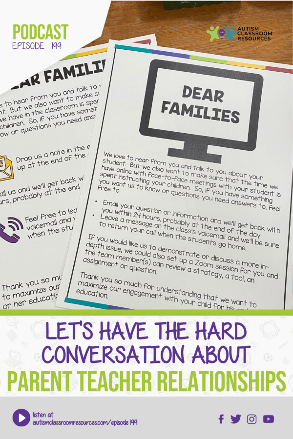 The Hard Conversation About Parent Teacher Relationships