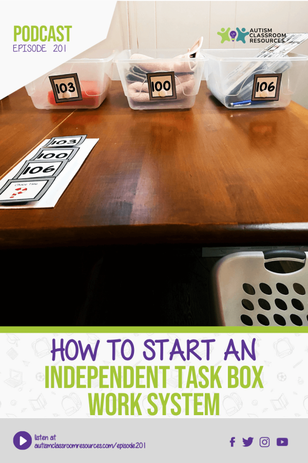 How to Start an Independent Task Box Work System (ep. 201)