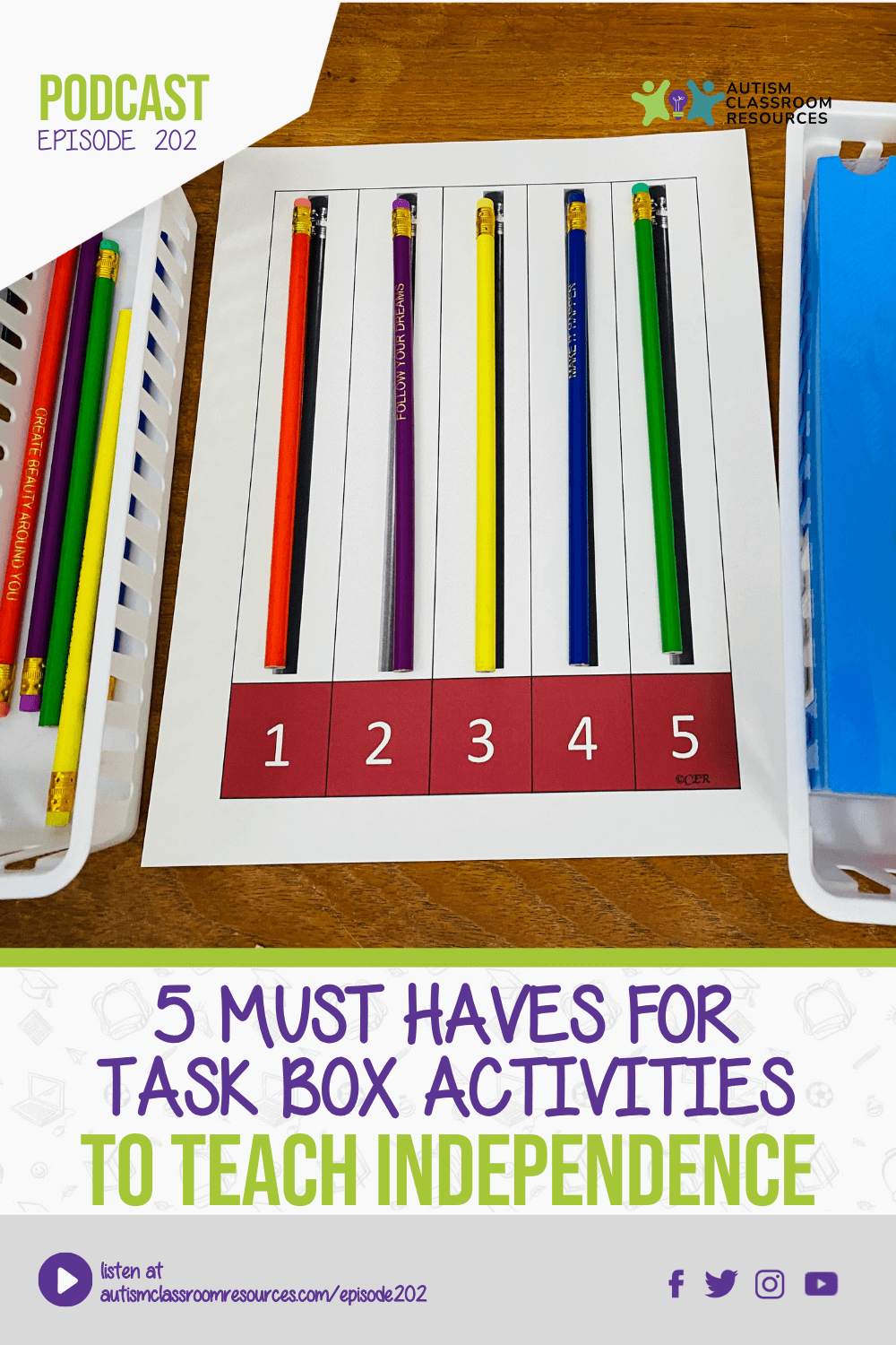 5 Must Haves for Task Box Activities to Teach Independence