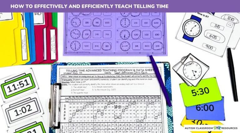 How to Effectively and Efficiently Teach Telling Time: Hands-On ...