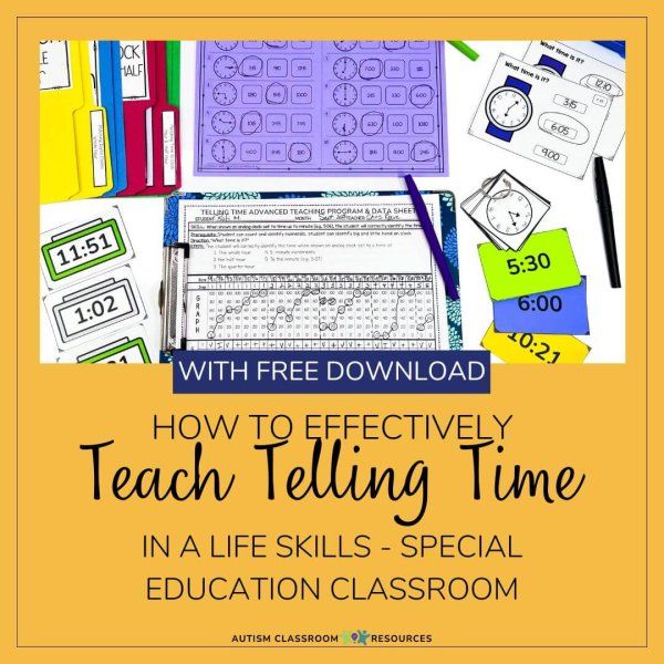 How to Effectively and Efficiently Teach Telling Time: Hands-On ...