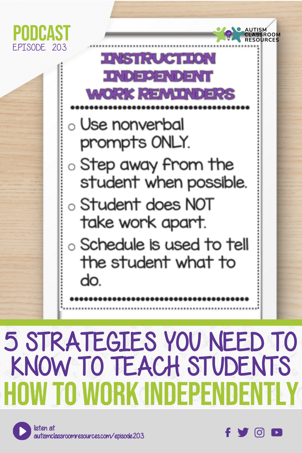 Strategies to Teach Students How to Work Independently