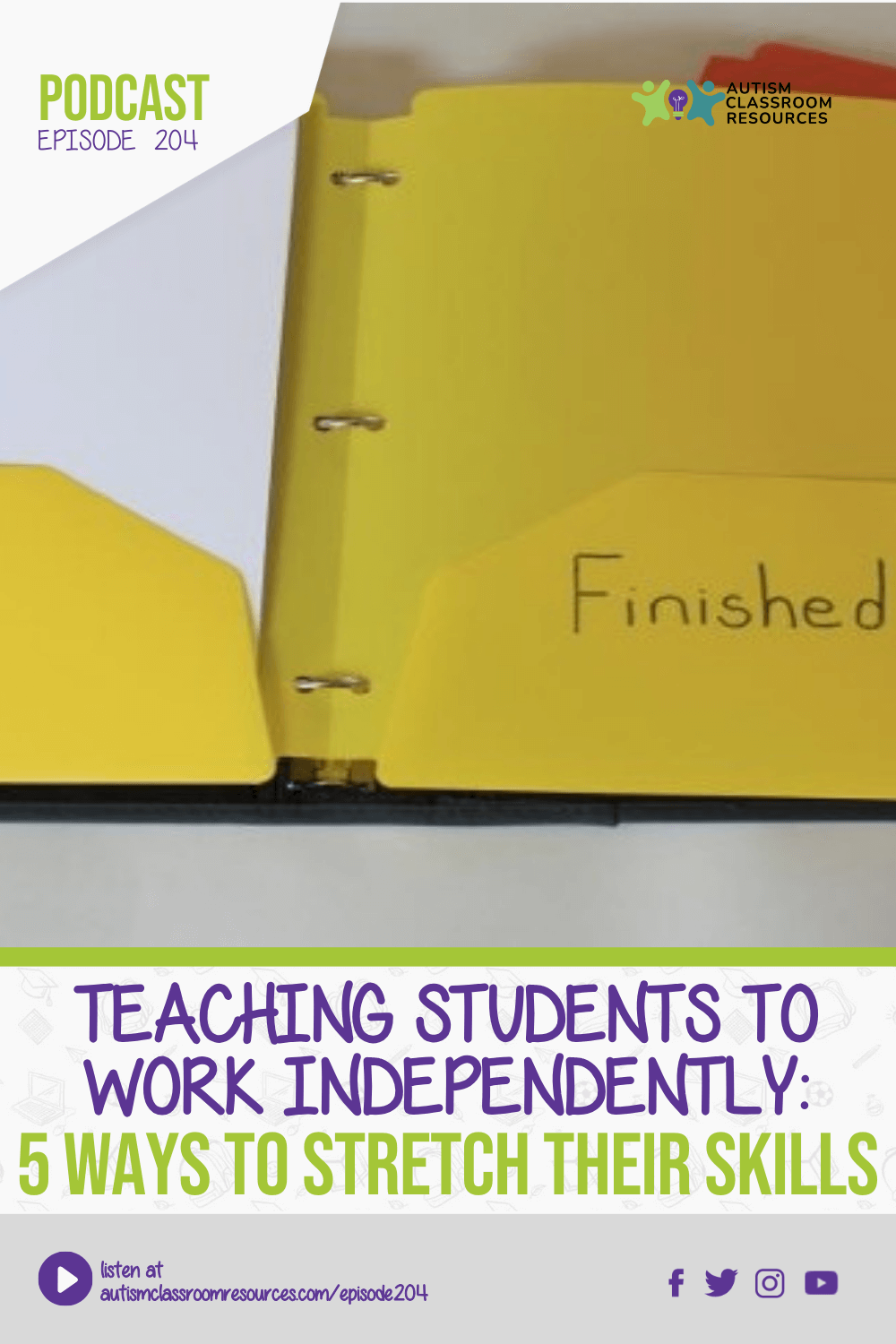Episode 204. Teaching Students to Work Independently