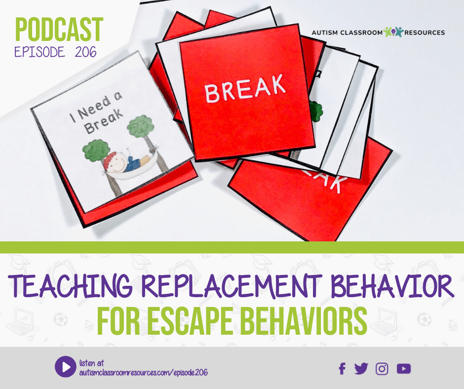 Teaching Replacement Behaviors for Escape Behaviors