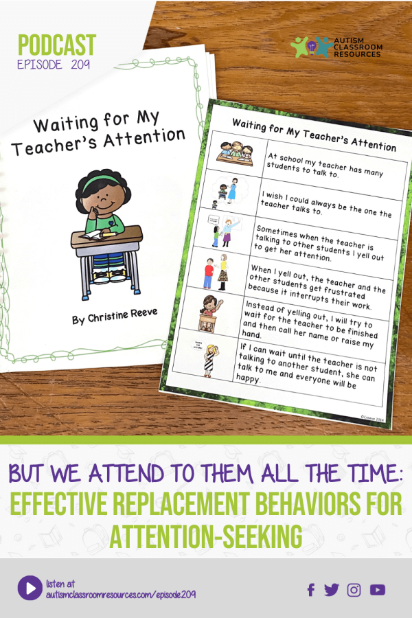 Effective Replacement Behavior for Attention Seeking