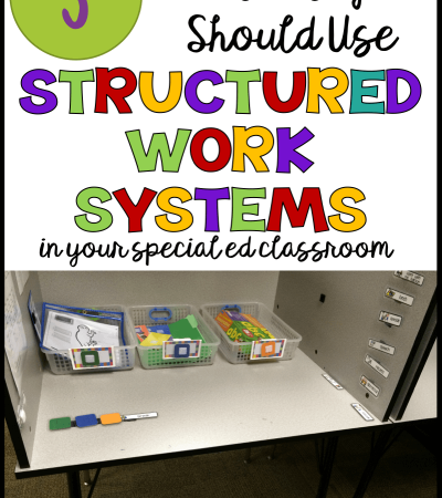 Structured Work Systems Archives | Page 2 of 6 | Autism Classroom Resources