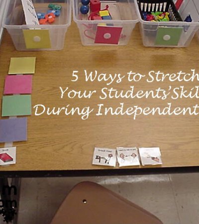 Structured Work Systems Archives | Page 4 of 7 | Autism Classroom Resources